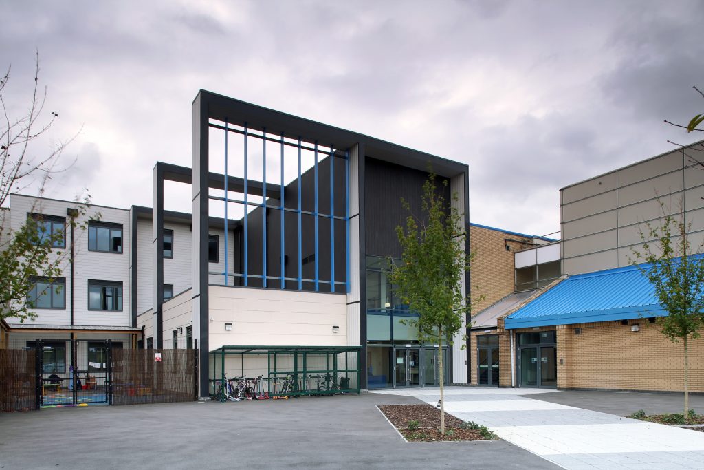 Goresbrook School - bluesky